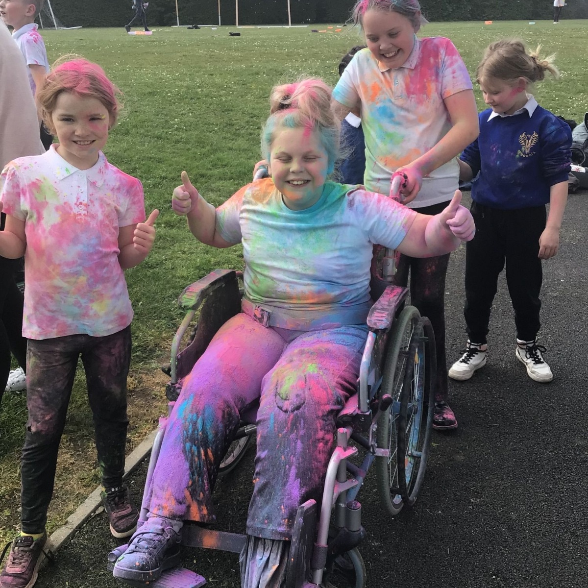 Phoenix Community Primary School - PTA colour run